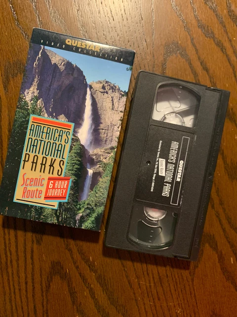 AMERICA’S NATIONAL PARKS VHS Scenic Route Questar 6 Hour Journey $6.99 ...