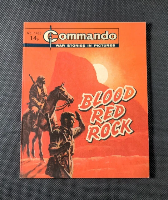 COMMANDO COMIC ISSUE Number 1488 Blood Red Rock EUR 5,18 - PicClick IT