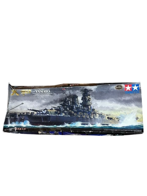 TAMIYA1/350YAMATO MODEL KIT Tamiya 78025 Japanese battleship Yamato £ ...