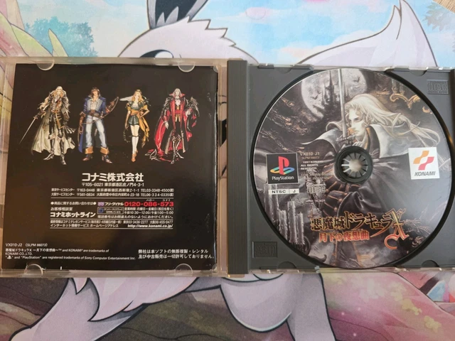 CASTLEVANIA: SYMPHONY OF the Night Japan PlayStation Sony PS1 mit BOX ...