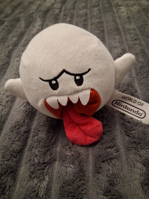 BOO SUPER MARIO Bros. Nintendo Mini Plush Ghost Soft Toy 6inch £3.82 ...
