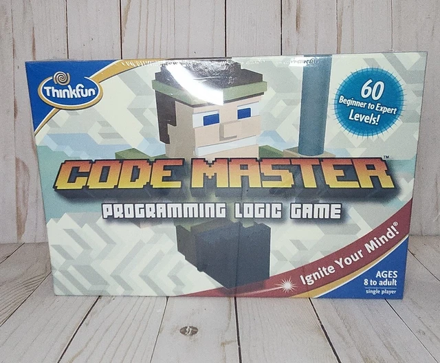 NEW THINKFUN CODE MASTER Programming Logic Minecraft Board Game Single ...