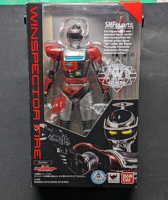 S.H.FIGUARTS SPECIAL RESCUE Police Winspector FIRE Figure BANDAI From ...