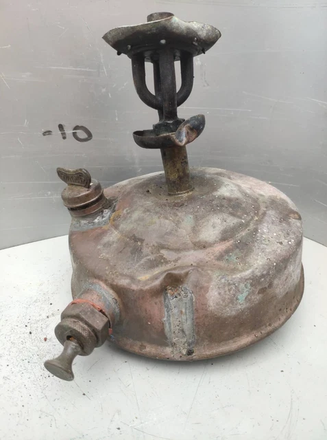 ANTIQUE BRASS PITCH Stove Recorder Burner Kerosene Oil S.H.S British ...