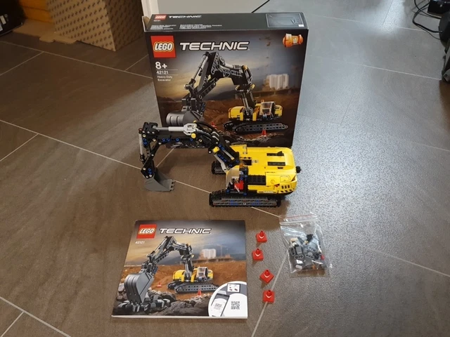 LEGO TECHNIC 42121 Hydraulikbagger Set mit Bauanleitung und OVP 100% ...