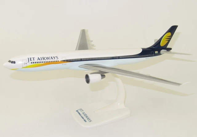 JET AIRWAYS AIRBUS A330-300 1:200 Scale Avion Model Collectible Model £ ...