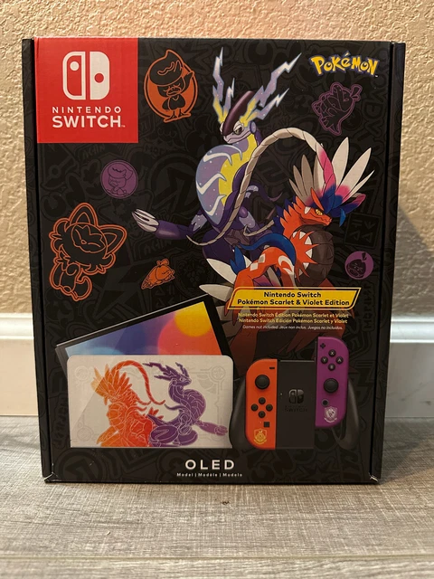 NINTENDO SWITCH OLED 64GB Console Pokemon Scarlet & Violet Edition NEW SHIP NOW! EUR 402,75 ...