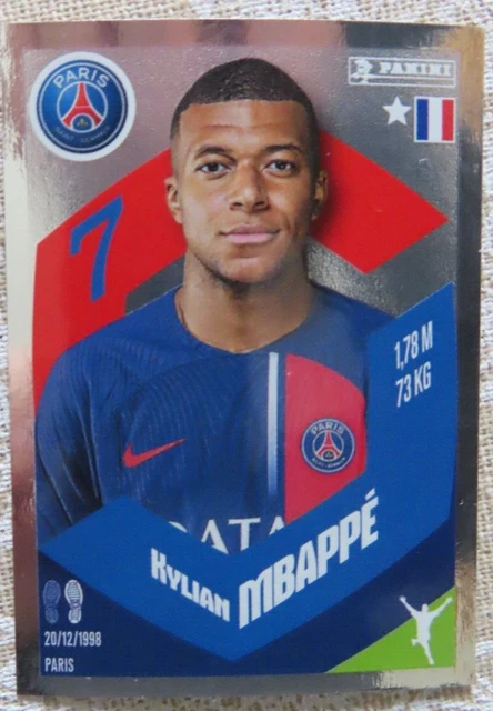 PANINI FOOTBALL KYLIAN Mbappe Psg Foot 2024 Sticker 351 EUR 1,70 ...