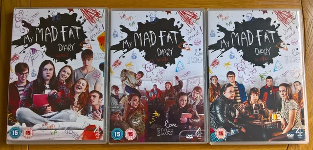 MY MAD FAT Diary Complete Series 1 2 & 3 DVD R2 Channel 4 £11.12 ...
