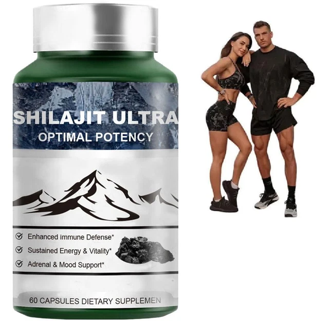 SHILAJIT ULTRA OPTIMALPOTENCY, ShilajitExtract with L-Arginine, Pure ...