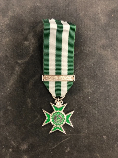 ORIGINAL RHODESIA PRISON Cross for Distinguished Service Medal + bar ...