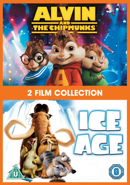 ALVIN AND THE Chipmunks/Ice Age (DVD) EUR 11,17 - PicClick IT