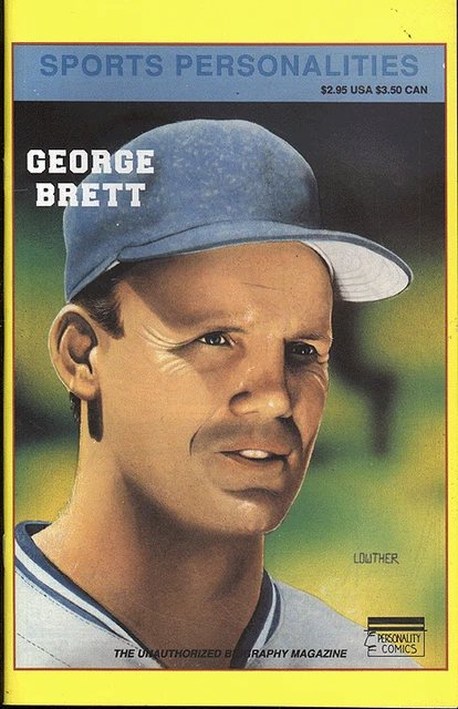 SPORTS PERSONALITIES VOL. 8: GEORGE BRETT (1992 Series) #1 Very Fine ...