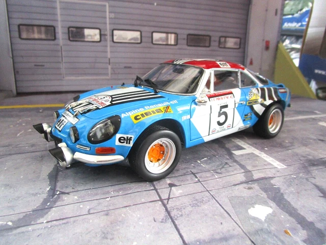 RENAULT ALPINE A110 Rallye Breitbau Tour de Corse 1973 #5 Therier ...