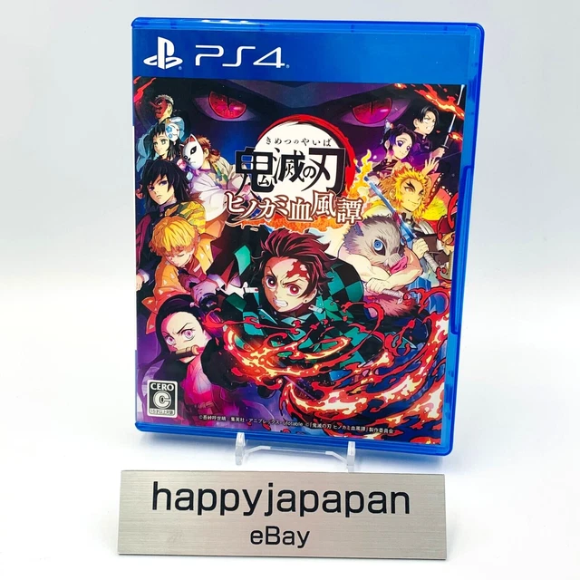 SONY PS4 GAMES Demon Slayer Kimetsu no Yaiba The Hinokami Playstation 4 ...