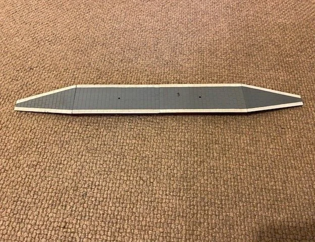 HORNBY SKALEDALE DOUBLE Straight Train Platform with Ends Model Railway ...