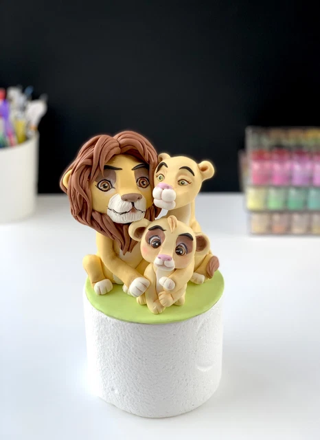 MUFASA , NALA , Simba The Lion King, Edible Cake Topper Set £89.99 ...