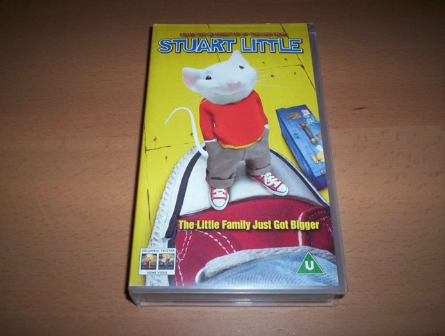 STUART LITTLE VHS (Michael J. Fox, Hugh Laurie, Geena Davis) $0.92 ...
