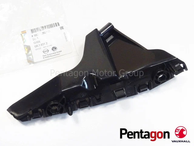 GENUINE VAUXHALL CORSA F 20-ON LH Passenger Side Front Bumper Bracket ...