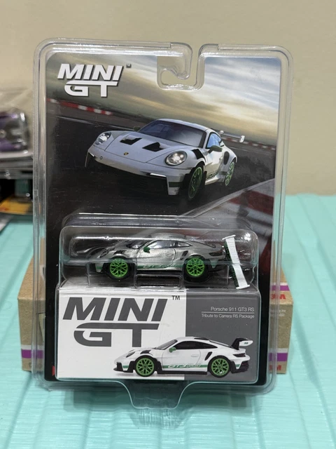 🔥CHASE🔥 MINI GT Porsche 911 GT3 RS Tribute to Carrera RS Package #827 ...