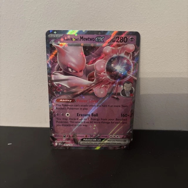 TEAM ROCKETS MEWTWO Ex 081/182 Destined Rivals Ultra Rare £8.07 ...