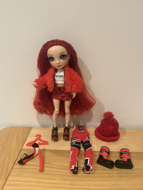 RAINBOW HIGH WINTER Break Ruby Anderson Doll + Outfit & Shoes £11.11 ...