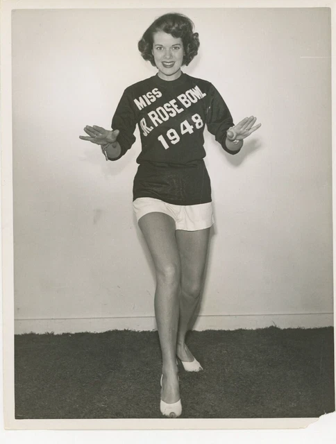 VINTAGE 8X10 FLOYD Mccarty Foto Actriz Singer Janis Paige Miss Rosa ...