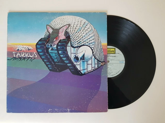 Emerson Lake Palmer Tarkus 1971 Us Import Vinyl Lp Sd 9900 Eur
