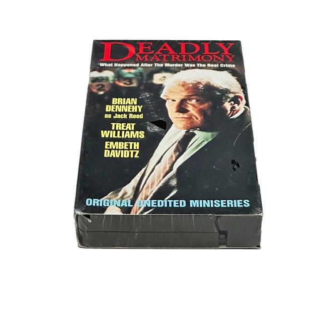 DEADLY MATRIMONY MINISERIES VHS 1992 Unedited Version Brian Dennehy ...