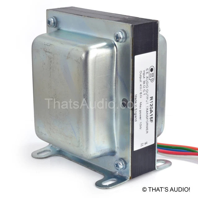 AMPLIFIER OUTPUT TRANSFORMER 10W Single Ended (EL34) OEP R120A15F £130. ...