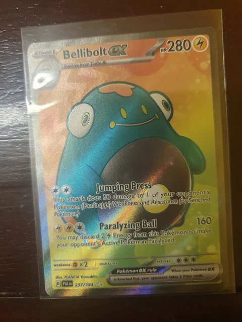 POKÉMON TCG BELLIBOLT ex - Paldea Evolved - 237/193 - Holo Ultra Rare ...