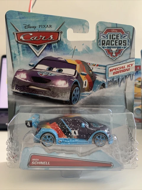 DISNEY PIXAR CARS - Max Schnell Ice Racers Original Official Diecast ...