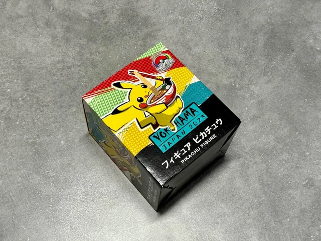 PIKACHU FIGURE STATUE Pokémon Center Japan World Championships Yokohama ...