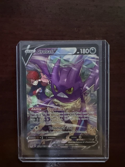 POKÉMON JCG CROBAT V Lost Origin Trainer Gallery TG20/TG30 Holo Ultra ...