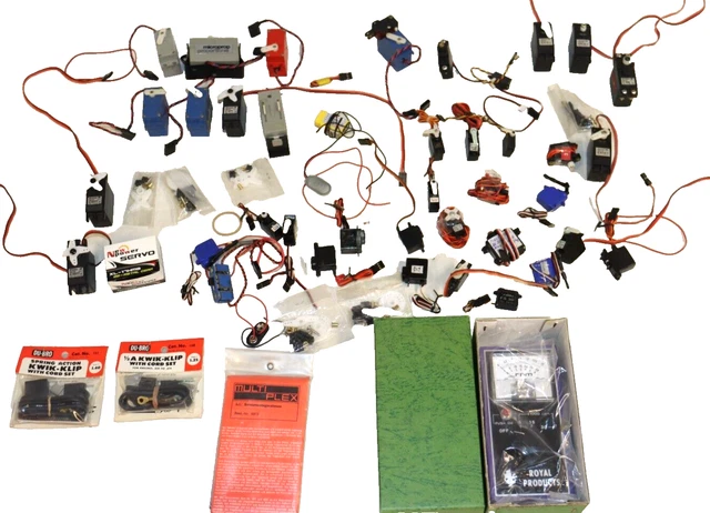 RC MODELLBAU SERVOS Steuerungselektronik diverse f. Modellbau Graupner ...