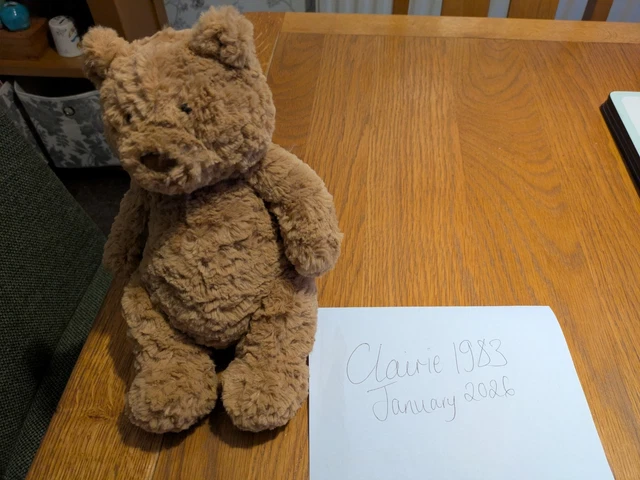 JELLYCAT GENUINE BARTHOLOMEW Bear Medium, BNWT And Tag Protector £21.50 ...