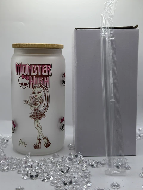 MONSTER HIGH FRANKIE Stein 16 Oz Glas Dose Becher EUR 18,52 - PicClick DE