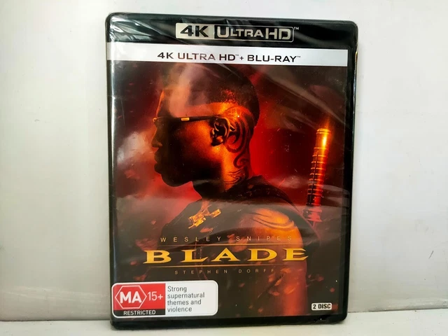 BLADE (1998) - Wesley Snipes - 4K Ultra HD + Blu-ray (AU) New Sealed ...