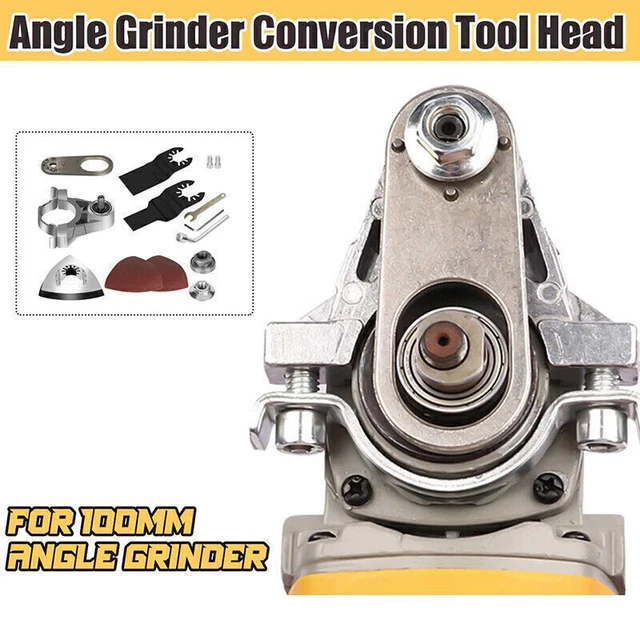 ANGLE GRINDER ADAPTER Angle Grinder Conversion Head Kit For 100 ...