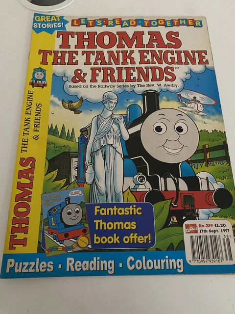 VINTAGE THOMAS THE Tank Engine & Friends Magazine 17th Sep 1997 Issue ...