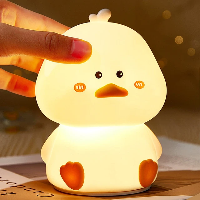 CREATIVE LUMINOUS DUCK Night Light Cute Duck Night Lights for Bedroom ...