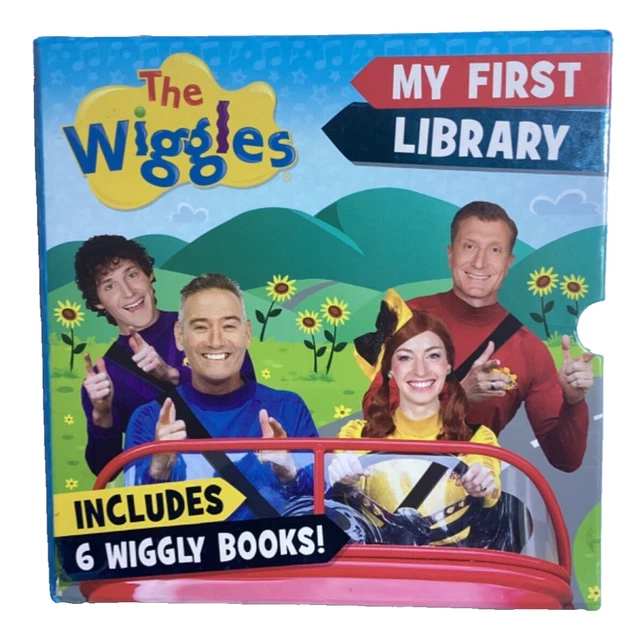 THE WIGGLES MY First Library Box Set Of 6 Wiggly Books! Hardcover $32. ...