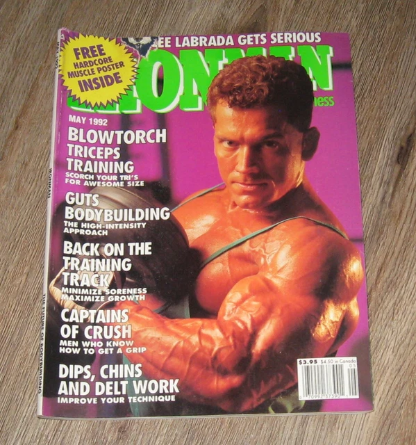 IRON MAN BODYBUILDING magazine May 1992 Lee LaBrada SHAWN RAY Dean ...