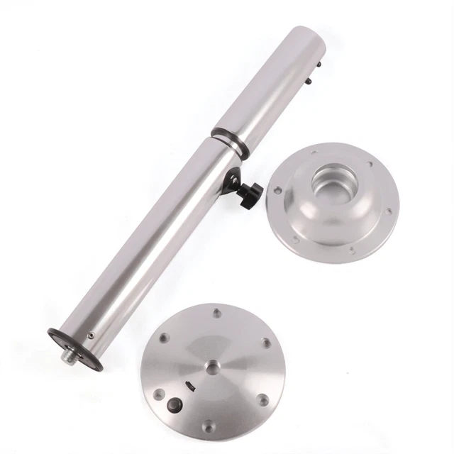TELESCOPIC REMOVABLE TABLE Leg Campervan & Caravan Table Pedestal ...