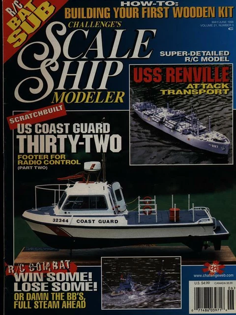 SCALE SHIP MODELER Vol. 21 N. 3/May-June 1998 Aa.vv. Scale Ship Modeler ...