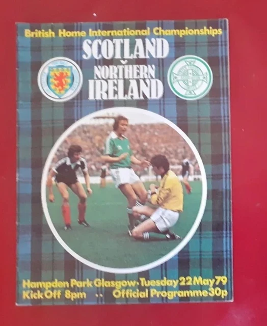 5 SCOTLAND V Northern Ireland Football Programmes.1977-83 £4.99 ...