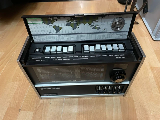 GLOBEPHONE ICF2003DX RICEVENTE Del Mondo Radio Of Swiss Space Commander ...