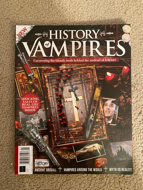MAGAZINE: HISTORY OF Vampires: All About History: #01/1 Future UK EUR ...