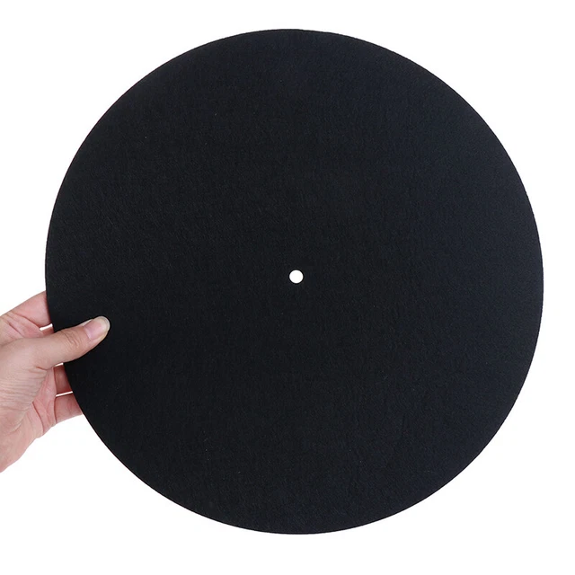 FELT TURNTABLE PLATTER Mat LP Slip Mat Audiophile 3mm Thick For LP ...
