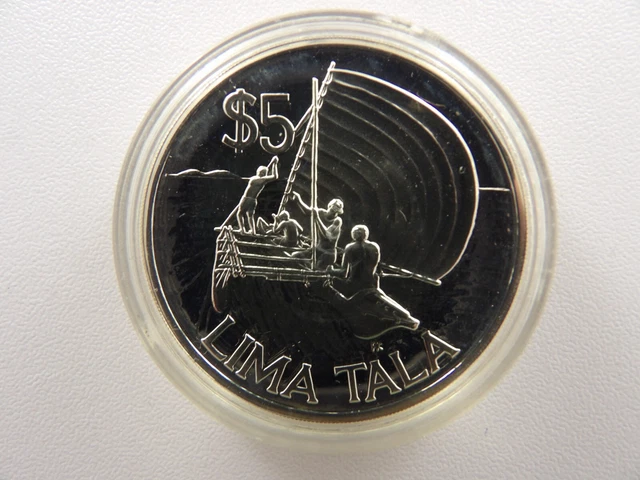 1984 TOKELAU $5 Lima Tala Silver Proof Coin (2) $55.14 - PicClick CA
